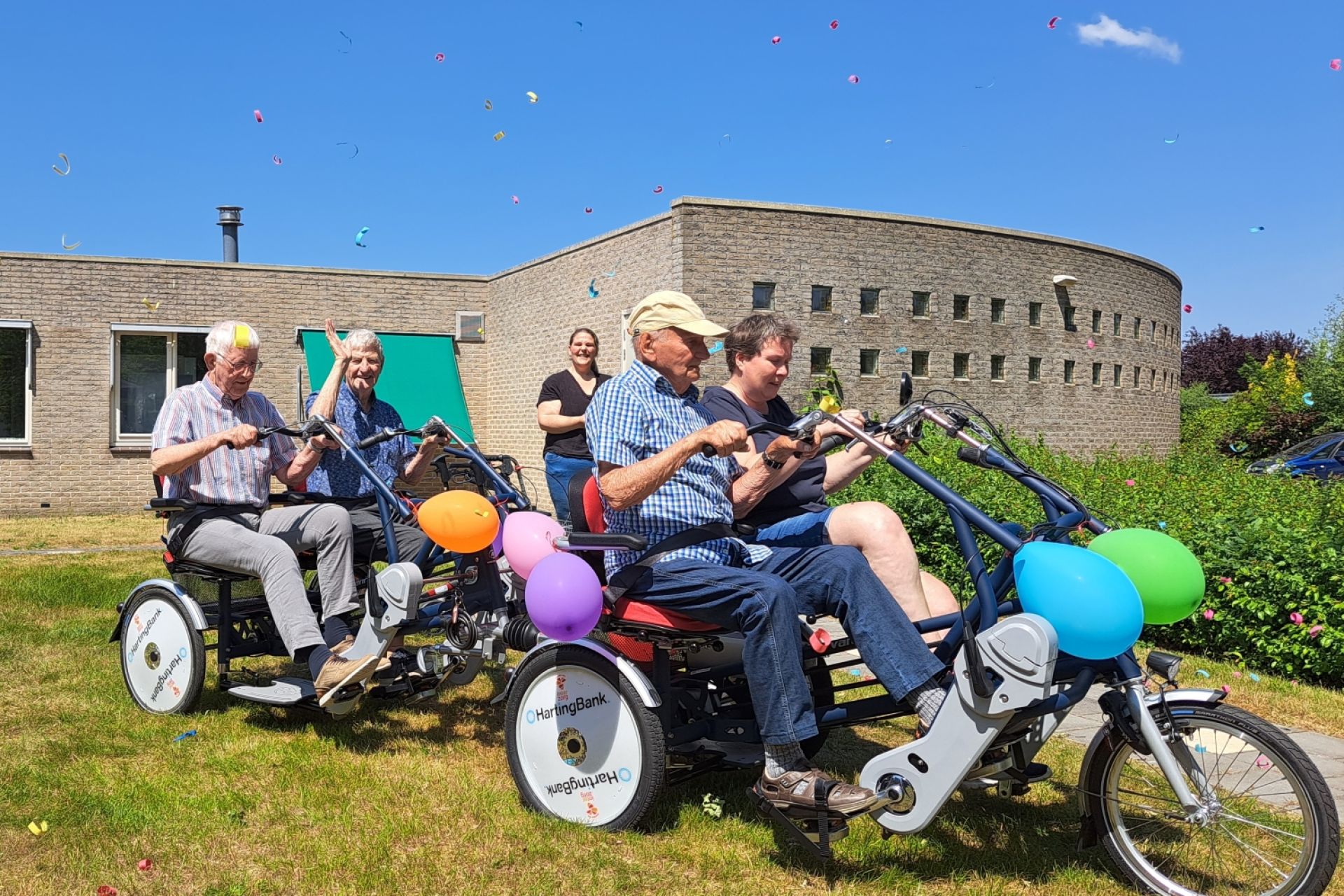 Eerste rit Quattro-fiets bij Interzorg De Hullen › Interzorg